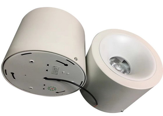  Cob Surface Mounted Led Spotlights , CRI90 Directional Spot Lights 20w Narrow Beam Angle