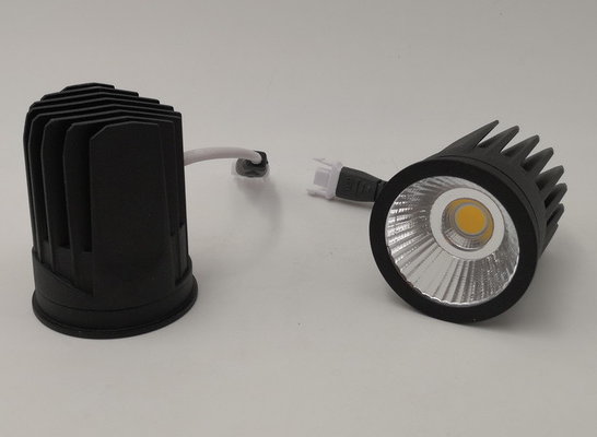 18 watt High Lumen MR16 Led Spotlight Terminal Base CRI80 PF0.9 Black Dimmable Residential