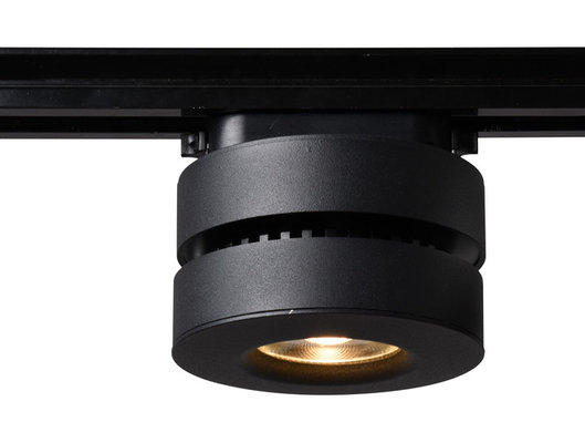 Modern Black Bright Led Kitchen Ceiling Track Lighting CE 36 Degree 25 watts