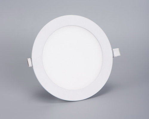 Circular Office Ceiling Lights White Slim Led Panel Light 18 watts 225 * 10mm Easy Installation
