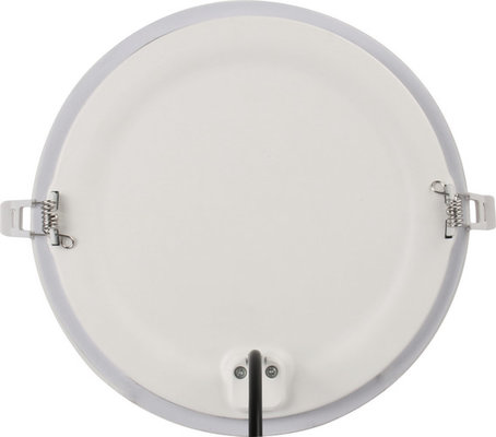Ip44 Circular Ultra Thin LED Ceiling Panel Light D220 * 21mm 1440lm Cubicle Lighting