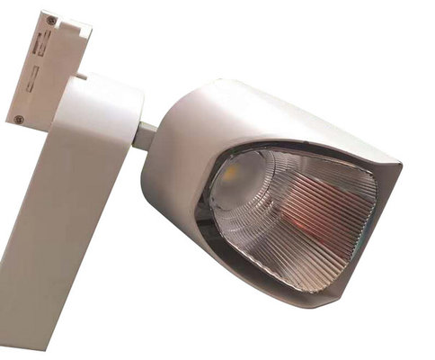 35w High CRI Ra90 LED Ceiling Track Lights 127 * 153mm 45 Degree Pf 0.95 Ac 100 - 240v