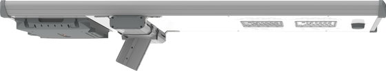 6000k Solar Powered Street Lights 8 Hours Working Time 6600lm For Utilities Lighting