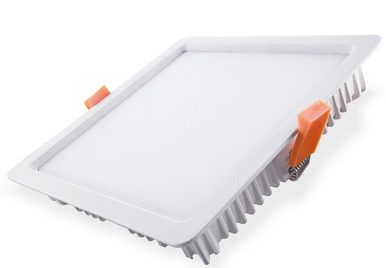 Ceiling Led Downlight Flat Led Recessed Light 24w High Lumen Efficiency With 25000h Lifetime