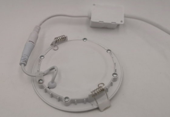 Super Slim LED Panel Light 6w 3000K Diameter 120mm Led Flat Recessed Lighting