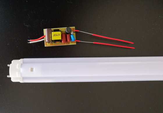 Single End Input High Lumen LED T8 Tube Lights 2100lm 1200mm For Office Lighting