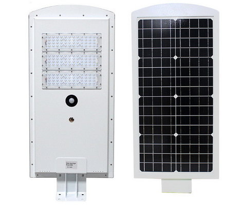 40w All In One Solar Garden Light / Solar Powered Street Lights Intelligent Working