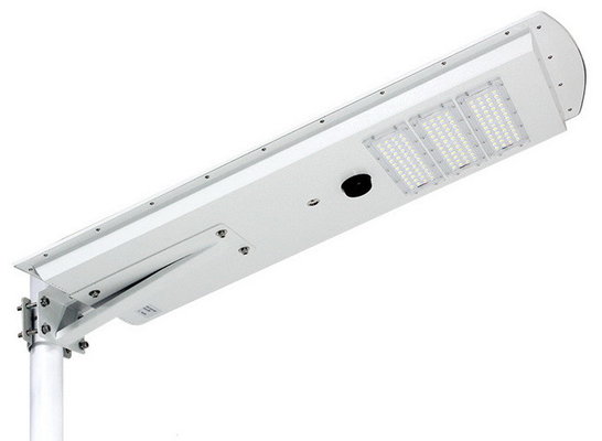 6000K Outdoor LED Street Light 50w Integrated Street Light Wigh 60w Mono Solar Panel