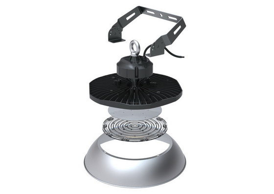 Exhibition Hall 100w Round LED High Bay 270 X 151 Mm Size 130 Lm/W Light Efficiency