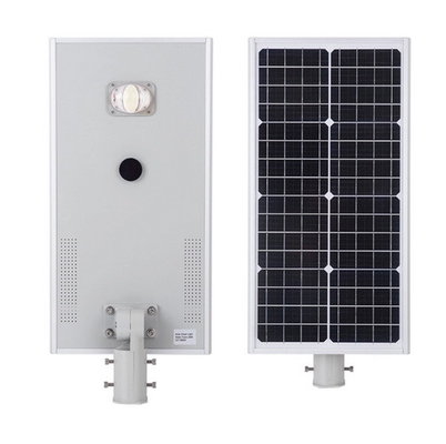 Direction Adjustable Solar Powered Street Lights Integrated Aluminum Housing