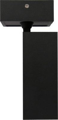 24 Degree Square Shape Surface Mount LED Spotlights 10w Black Housing Ceiling Spotlight
