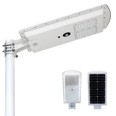 Outdoor LED Street Light 110lm/W All In One Solar Street Light 4 Rainy Days Energy Saving Mode