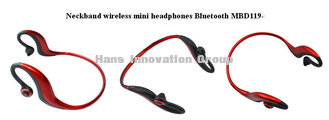 China Water-resistant wireless sport bluetooth headphones MBD119 supplier