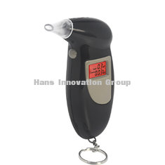 China Digital alcohol breath tester With flashlight keychain breathalyzer with CE&amp;ROHS&amp;FDA supplier