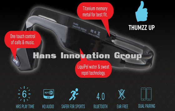 waterproof Bluetooth bone conduction headphone supplier