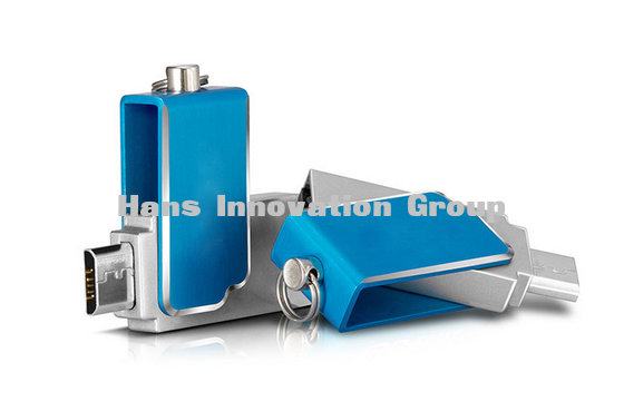 Wholesa Two in one OTG usb mini metal USB Flash Sticks supplier