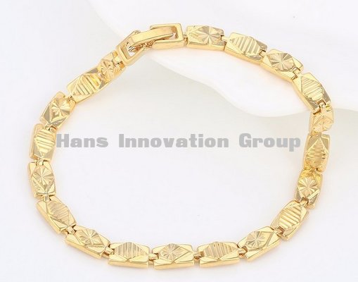 wholesale fashion imitation 24kt dubai gold jewelry bracelets supplier
