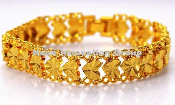 costume jewels cheap dubai heart shape gold bracelet for women supplier