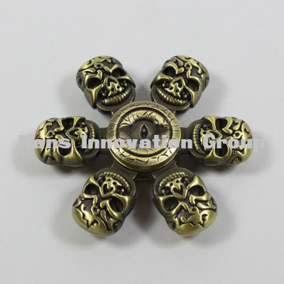 Metal electroplate fidget spinner toys supplier