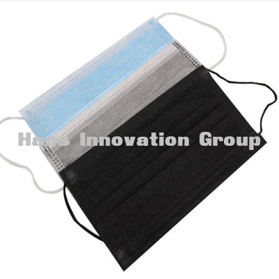 Factory wholesale black disposable mouth cover mask supplier