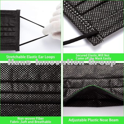 Good quality disposable dust mask black supplier