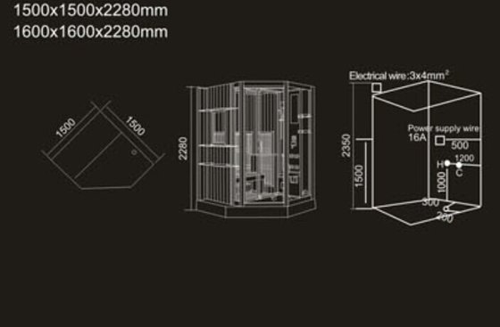 RZ-ATD8866 SAUNA ROOM
