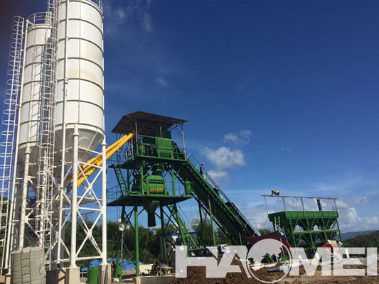 CE certification! Best Quality Low Price Maintenance Of HZS120 central mix concrete plant