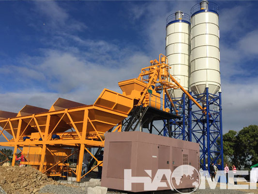 CE certification! Best Quality Low Price Maintenance Of HZS120 central mix concrete batch plant