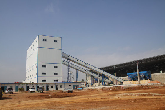concrete batching plant 9 layers on farmtown  CE certification! Best Quality Low Price Maintenance