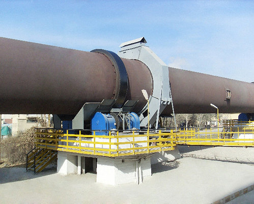 Whole plant of bauxite rotary kiln sale