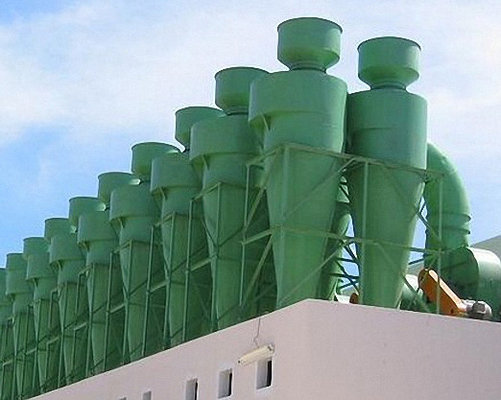 High efficicncy manufacturer vertical industrial cyclone dust collector price