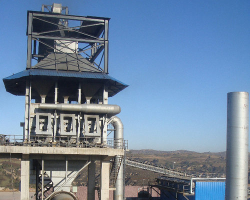 Vertical Preheater for Lime Rotary Kiln