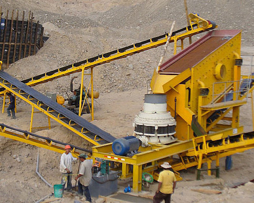 50-420t/h Lime stone Crushing Plant Equipment