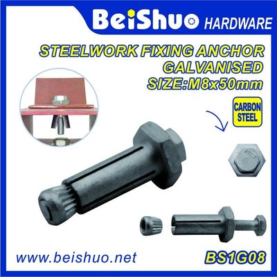 China High Quality  Hot Sales Carbon steel  Zinc plated Hot dip Galanised  Hex Expansion Anchor Bolts supplier