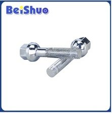 chromed plated steel maerial Wheel Bolts and Nuts for Truck, Trailer supplier