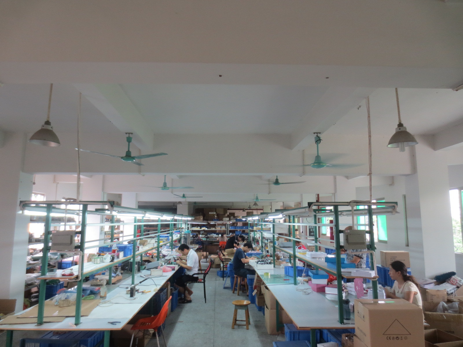 Guangzhou Seine.arts Electronic Technology Co.,Ltd factory production line