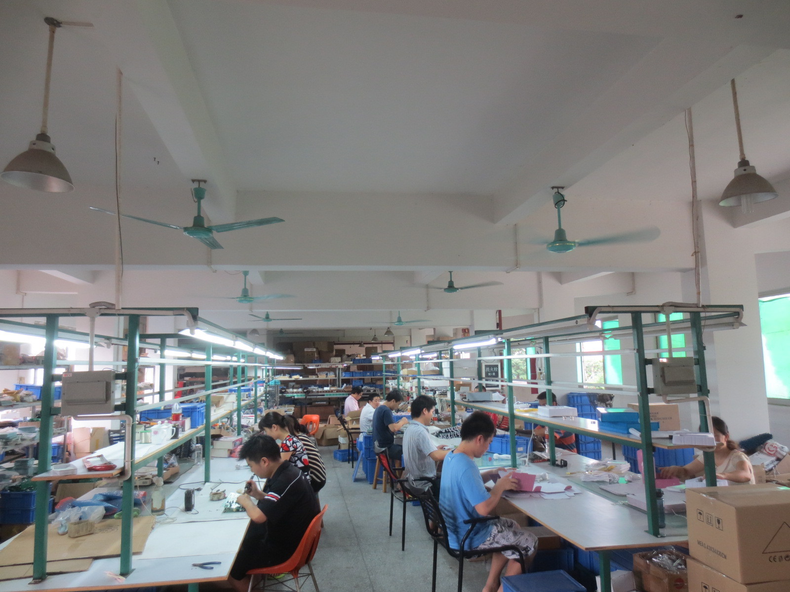 Guangzhou Seine.arts Electronic Technology Co.,Ltd factory production line