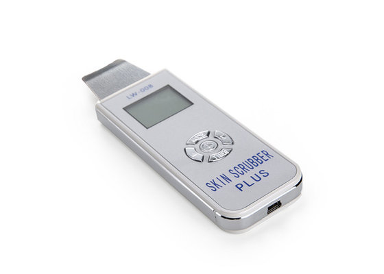 Adults Face Lifting Portable Ultrasonic Skin Scrubber Lithium Battery