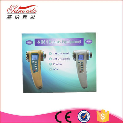 Ultrasonic + Photon Therapy + Ion Skin Lifting Wrinkle Removal Machine