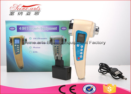 Multifunction 4 in 1 Photon Ion Skin Rejuvenation Wrinkle Acne Removal Machine