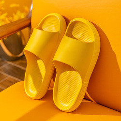 2021 New solid color sandals wholesale summer couples home bathing non-slip soft bottom simple slippers