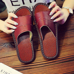 Breathable Waterproof  Men Cozy Slippers Indoor Linen Summer Non Slip