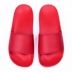 Wholesale summer sandals women Custom Logo Printing slide High Quality solid color couple Slippers for Men