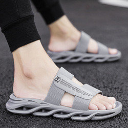 Soft Men Slippers Printing Slide Flat Non Slip  Lightweight Men Slippers