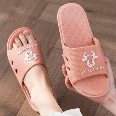 Factory supply high Quality Indoor summer Sandals women cartoon Slide Slippers non-slip Men House Shoes