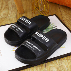 Hot sale trend simple style summer sandals women indoor home shoes fashion comfortable non-slip slippers