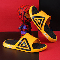 Outdoor Beach Men Cozy Slippers  Flat Soft Sole Non Slip Summer