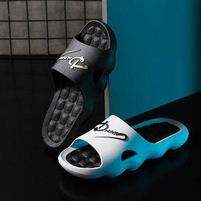 Indoor Home Summer Men Cozy Slippers  Fashion Trendy Non Slip Soft Sole