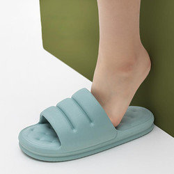 Wholesale fashion Slides Men Thick Sole non-slip Soft Indoor home Slippers in stock Sofa eva sandals women