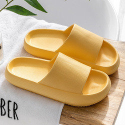 Women slide slippers anti-slip quick drying super soft thick sole Men sandals couple home indoor shoes in stock
